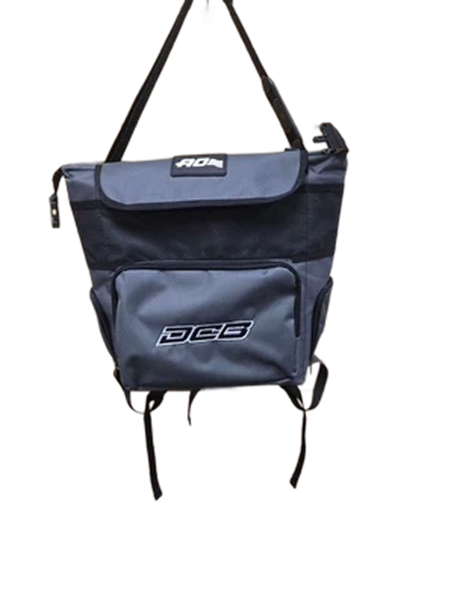 DCB NEW LOGO CHARCOAL AO 18 PACK BACKPACK COOLER